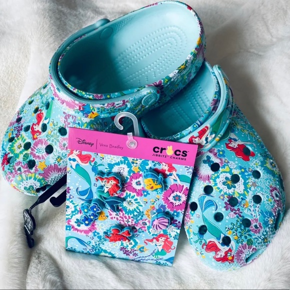 Disney | Accessories | Disney Ariel Vera Bradley Crocs Jibbitz | Poshmark